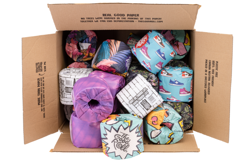 Sustainable Toiletpaper - toilet rolls | The Good Roll - The Good Roll