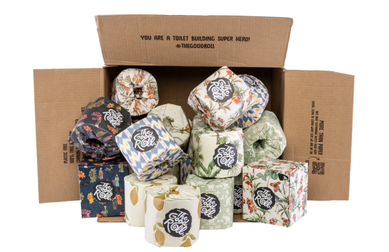 Sustainable Toiletpaper - toilet rolls | The Good Roll - The Good Roll