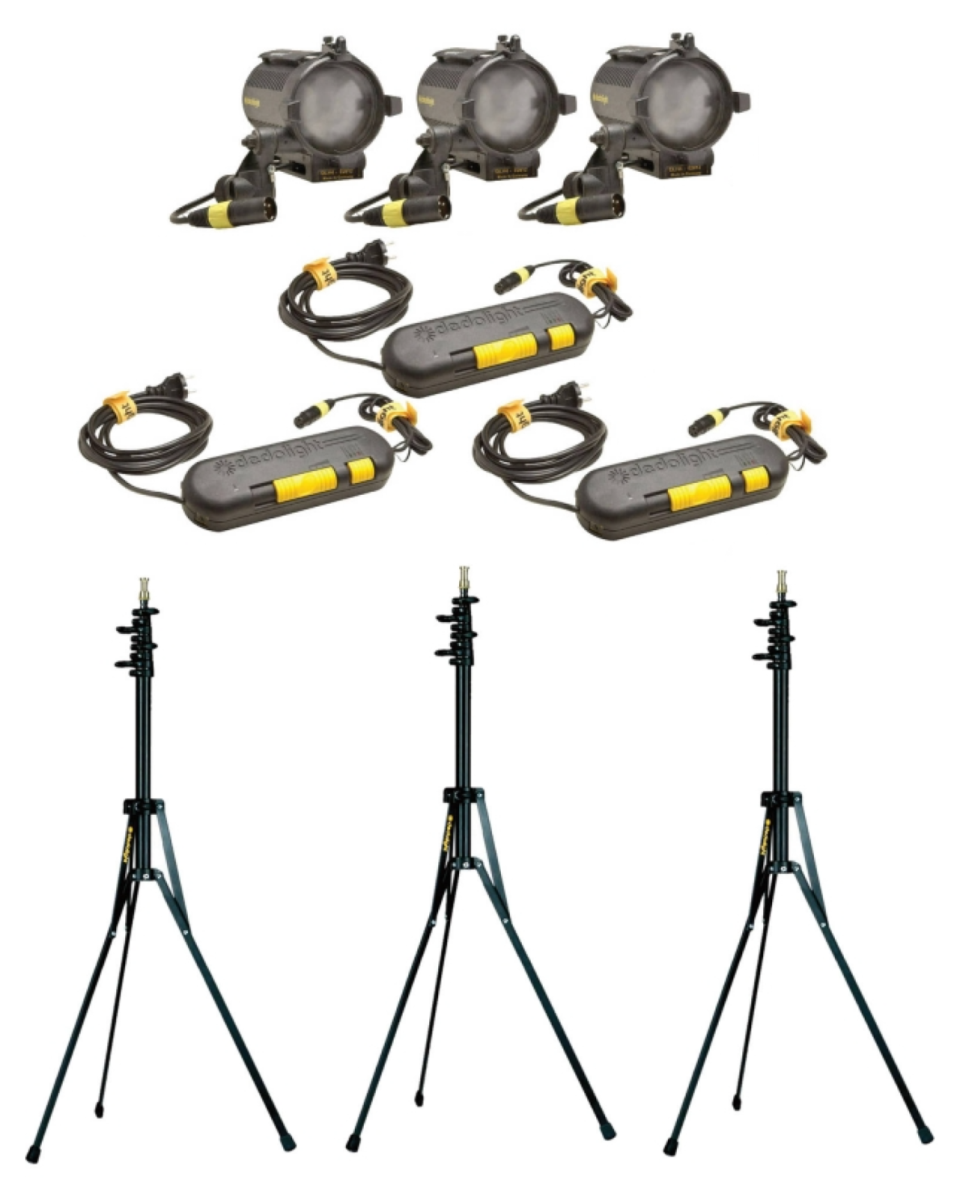 Dedolight 150W (3x) Set - Maloney