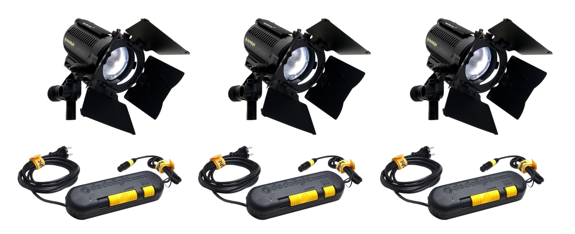 Dedolight 150W (3x) Set - Maloney